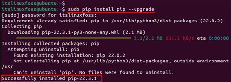 fix pip importerror cannot import name main its linux foss