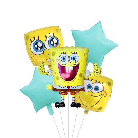 Set Globos Cumpleaños Fiesta Bob Esponja Proyectamar