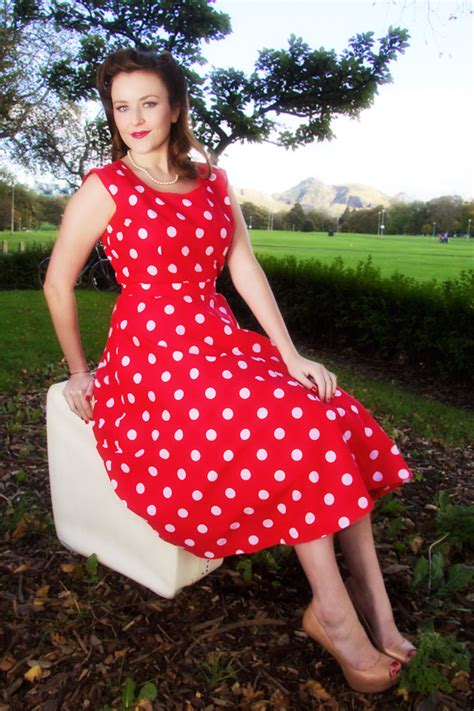 Red Polka Dot Dress Picture Collection