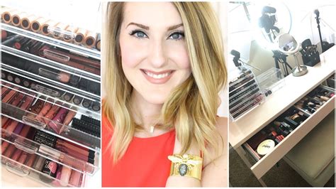 Makeup Collection And Storage Organization Youtube