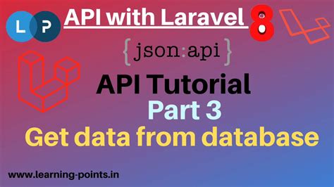 how to get data from db using api api with laravel api tutorial