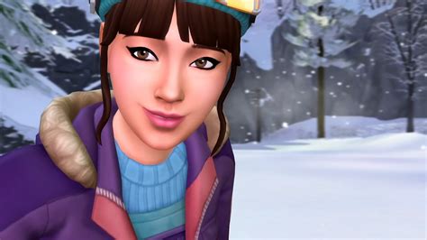 90 Imagens Do Trailer De Anúncio Do The Sims 4 Diversão Na Neve