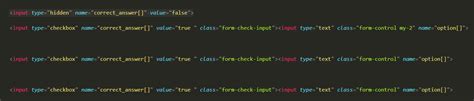 how can i insert false as a value for unchecked checkboxes