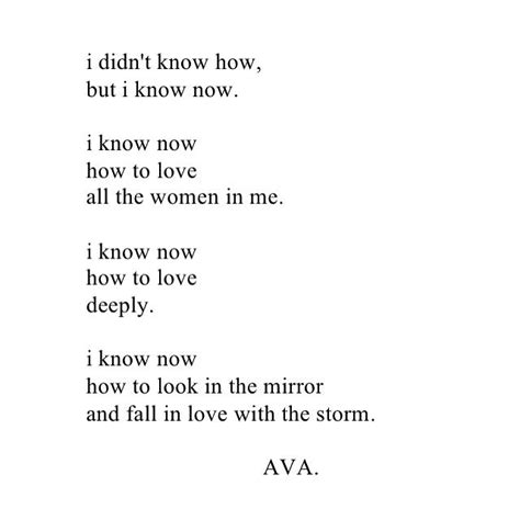 Ava Poetry Poems Quotes Love Deeply Words Look In The Mirror