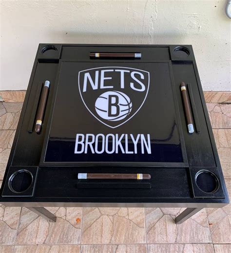 sport team domino table tell us your team we will create etsy