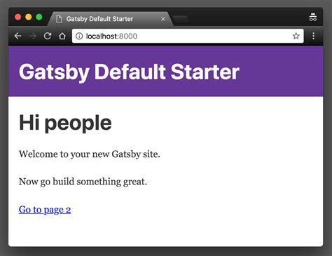 your first steps with gatsby v2 digitalocean