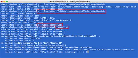 follow this minikube tutorial to brew up a kubernetes home lab