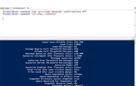 solved do we have any dataontap powershell toolkit cmdlet to set