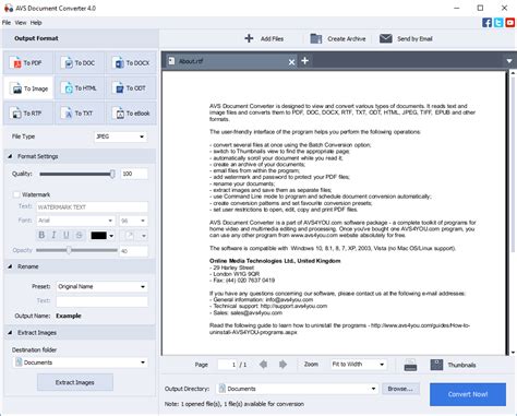 avs free document converter is a lossless software to convert pdf doc