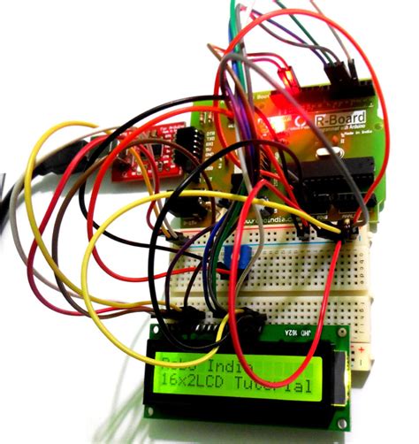 arduino 16x2 lcd robo india tutorials learn arduino robotics