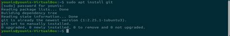 how to install and configure git on ubuntu 20 04