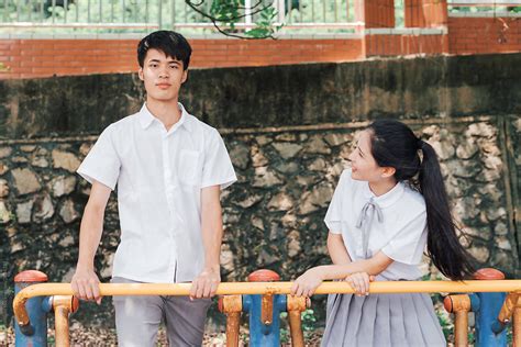 Young Asian College Couple By Stocksy Contributor Pansfun Images
