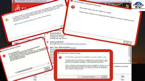 how to fix sql server error in solidworks installation youtube