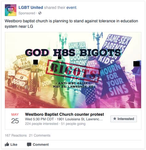 examples of russian facebook ads washington post