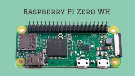 raspberry pi zero wh hacker board launched with pre soldered gpio header