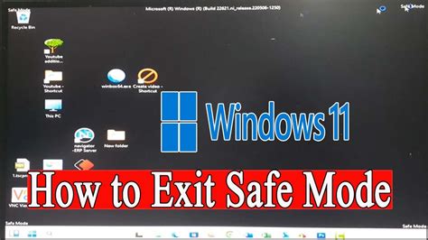 How To Exit Safe Mode In Windows 11 Disable Safe Mode Windows 11