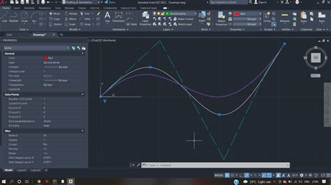 drawing autocad splines with pyautocad scda
