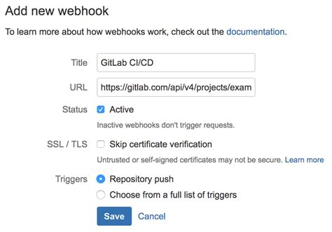 using gitlab ci cd with a bitbucket cloud repository gitlab