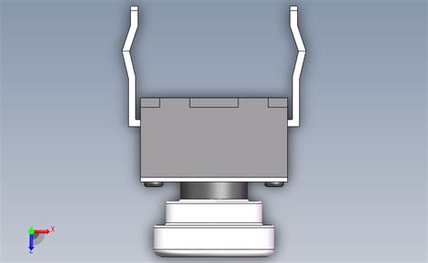 圆形贴片按钮 Solidworks 2018 模型图纸下载 懒石网