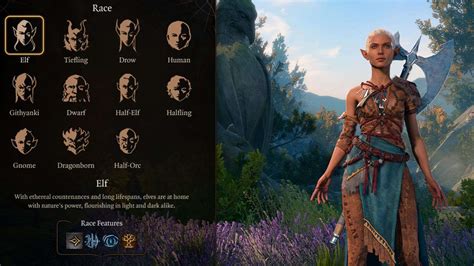 Baldurs Gate 3 Race Tier List Elf Dwarf Dragonborn And More Ranked
