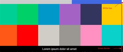 html how to create a responsive full row box grid of 12