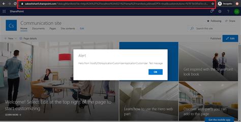 sharepoint 2 steps to create a spfx extension application customizer