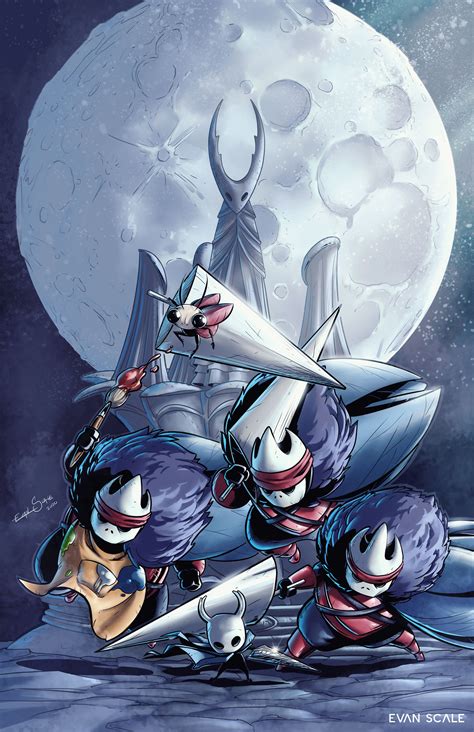 Artstation Hollow Knight Nailmasters