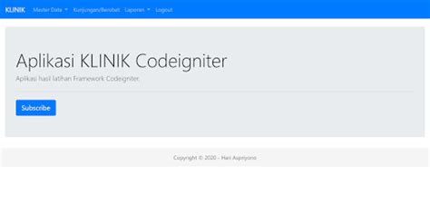 download source code aplikasi klinik sederhana berbasis web php