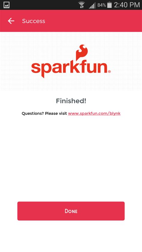 getting started with the sparkfun blynk board
