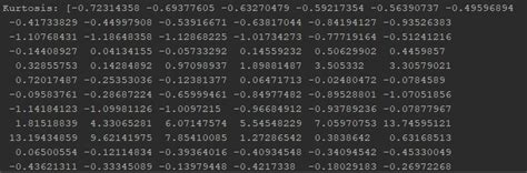 python calculating kurtosis from an image stack overflow