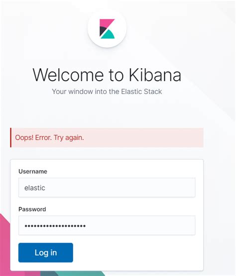 elasticsearch error in kibana login after xpack enabled