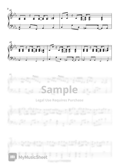 Bts 방탄소년단 Dis Ease 병 Hard Version Sheets By Minibini