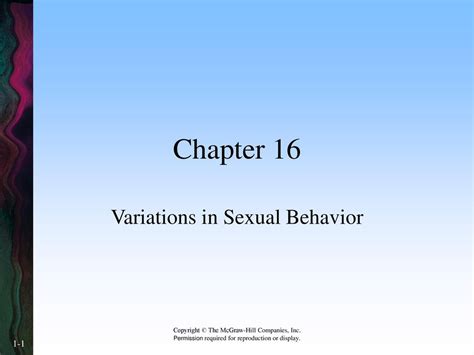 Variations In Sexual Behavior Ppt Download
