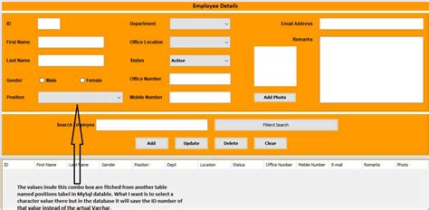how to insert record id instead of varchar to my mysql