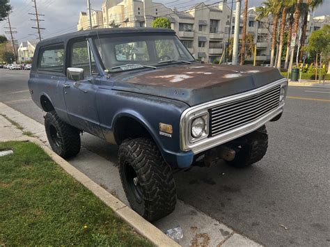 1972 Chevy K5 Blazer V8 3spd For Sale In Sherman Oaks Ca