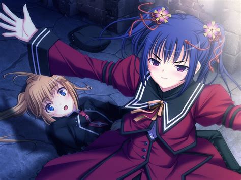 Blue Haired Female Anime Character Hd Wallpaper Wallpaper Flare