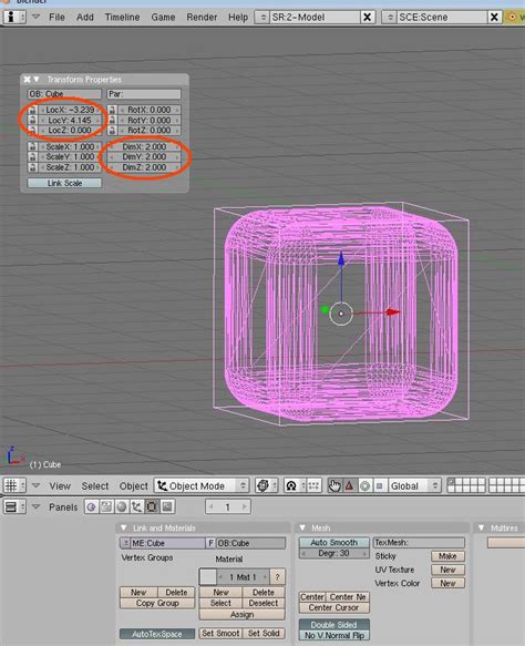 scale imported object to blenders default cube size modeling
