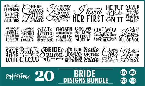 Bridal Party Svg Bundle Bachelor Svg Graphic By Patternfeed · Creative