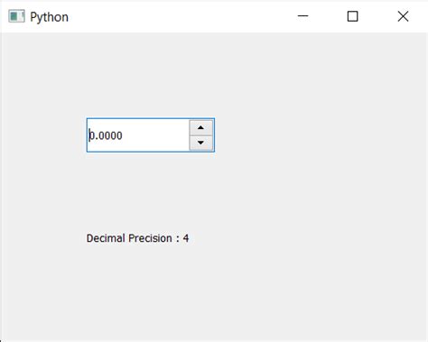 pyqt5 qdoublespinbox obtener precisión decimal barcelona geeks