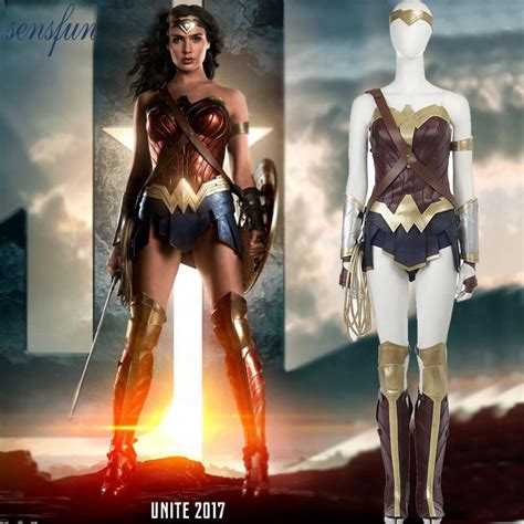 Buy Sensfun Wonder Woman Costume Halloween Costumes