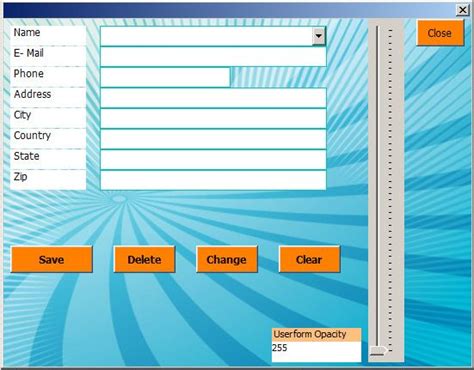 excel vba userform examples free download lanetajade