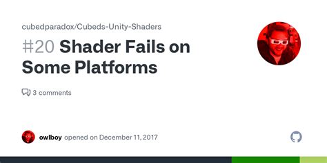 shader fails on some platforms · issue 20 · cubedparadox cubeds unity