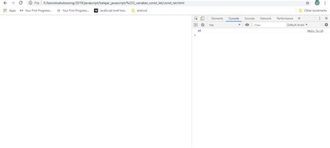 belajar javascript es5 dan es6 part 3 variabel const dan let tutorial
