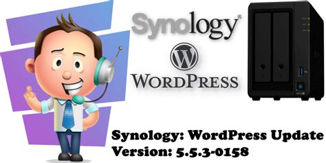 synology wordpress update version 5 5 3 0158 marius hosting