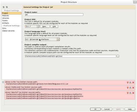 errors when opening kotlin project in intellij kotlin discussions