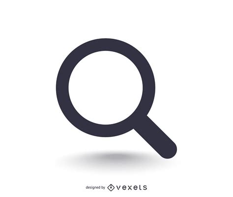 basic search icon vector download