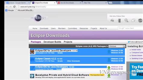 java tutorial for beginners 1 installing eclipse youtube