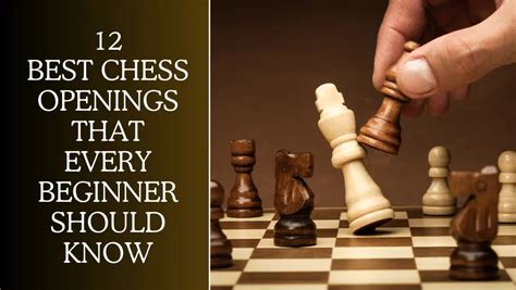 12 Best Chess Openings To Know In 2024 Royal Chess Mall