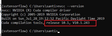 python why my cuda 10 1 is identified as cuda 11 0 when trying to