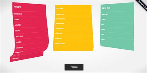 visually appealing and experimental javascript plugins